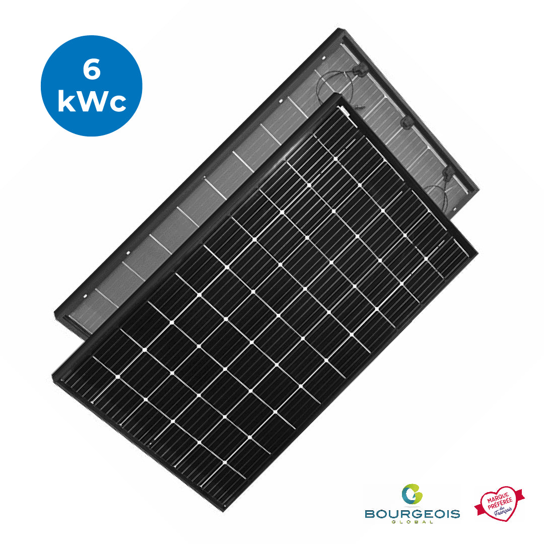 12 Panneaux 6 kWc – B&B ÉLEC